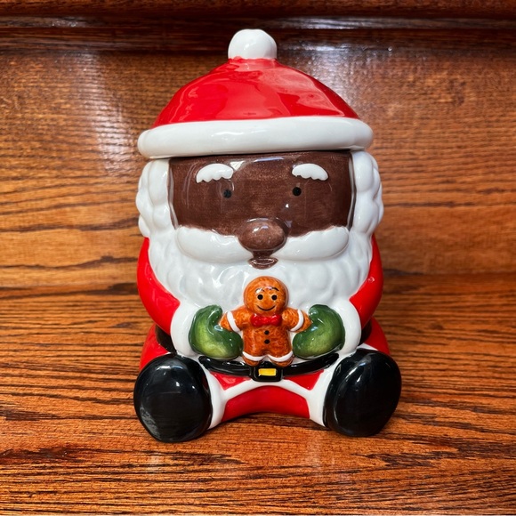Cosmos Gifts | Holiday | Cosmos Gifts African American Santa Ceramic ...